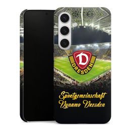 DeinDesign Galaxy S24 Handy Premium Case Smartphone Handyh&uuml;lle Schutzh&uuml;lle matt Sg Dynamo Dresden Sgd Official Licensed Product Premium Case