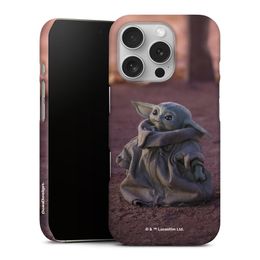 DeinDesign iPhone 16 Pro Handy Premium Case Smartphone Handyh&uuml;lle Schutzh&uuml;lle matt The Child Star Wars Baby Yoda Premium Case