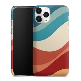 DeinDesign iPhone 11 Pro Handy Premium Case Smartphone Handyh&uuml;lle Schutzh&uuml;lle matt Colour Wave Ombre Premium Case