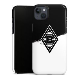 DeinDesign iPhone 14 Plus Handy Premium Case Smartphone Handyh&uuml;lle Schutzh&uuml;lle gl&auml;nzend Bmg Borussia M&ouml;nchengladbach Gladbach Premium Case