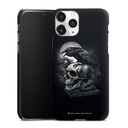 DeinDesign iPhone 11 Pro Handy Premium Case Smartphone Handyh&uuml;lle Schutzh&uuml;lle matt Skull Raven Skulls Premium Case