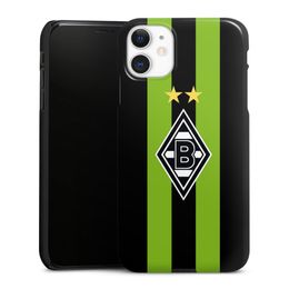 DeinDesign iPhone 11 Handy Premium Case Smartphone Handyh&uuml;lle Schutzh&uuml;lle gl&auml;nzend Stripes Borussia M&ouml;nchengladbach Gladbach Premium Case