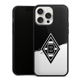 DeinDesign iPhone 15 Pro Max Handy Gallery Case Handyh&uuml;lle 9H Geh&auml;rtetes Glas R&uuml;ckseite H&uuml;lle Bmg Borussia M&ouml;nchengladbach Gladbach Gallery Case