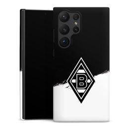 DeinDesign Galaxy S23 Ultra Handy Premium Case Smartphone Handyh&uuml;lle Schutzh&uuml;lle matt Bmg Borussia M&ouml;nchengladbach Gladbach Premium Case