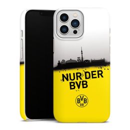 DeinDesign iPhone 13 Pro Max Handy Premium Case Smartphone Handyh&uuml;lle Schutzh&uuml;lle matt Borussia Dortmund Statement Bvb Premium Case