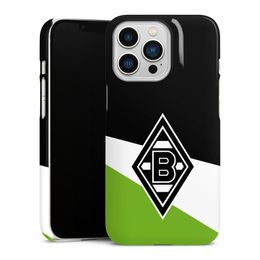 DeinDesign iPhone 13 Pro Handy Premium Case Smartphone Handyh&uuml;lle Schutzh&uuml;lle gl&auml;nzend Borussia M&ouml;nchengladbach Official Licensed Product Gladbach Premium Case