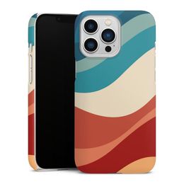 DeinDesign iPhone 13 Pro Handy Premium Case Smartphone Handyh&uuml;lle Schutzh&uuml;lle matt Ombre Wave Colour Premium Case