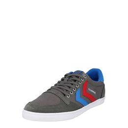Hummel Sneaker 'Slimmer Stadil' Herren Größe 39 blau / silbergrau / dunkelgrau / rot