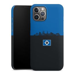 DeinDesign iPhone 12 Pro Max Handy Premium Case Smartphone Handyh&uuml;lle Schutzh&uuml;lle matt Hsv Skyline Hamburg Premium Case