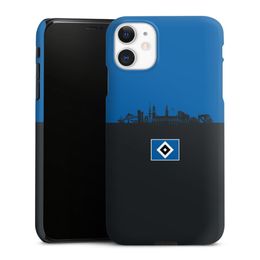 DeinDesign iPhone 11 Handy Premium Case Smartphone Handyh&uuml;lle Schutzh&uuml;lle matt Skyline Hamburg Hsv Premium Case