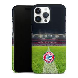 DeinDesign iPhone 14 Pro Max Handy Premium Case Smartphone Handyh&uuml;lle Schutzh&uuml;lle matt Stadium Fc Bayern M&uuml;nchen Fcb Premium Case