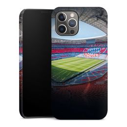 DeinDesign iPhone 12 Pro Max Handy Premium Case Smartphone Handyh&uuml;lle Schutzh&uuml;lle matt Fcb Stadium Fc Bayern M&uuml;nchen Premium Case