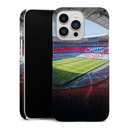 DeinDesign iPhone 13 Pro Handy Premium Case Smartphone Handyh&uuml;lle Schutzh&uuml;lle matt Fcb Fc Bayern M&uuml;nchen Stadium Premium Case