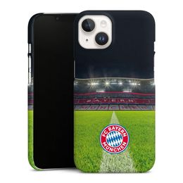 DeinDesign iPhone 14 Handy Premium Case Smartphone Handyh&uuml;lle Schutzh&uuml;lle matt Stadium Fc Bayern M&uuml;nchen Fcb Premium Case