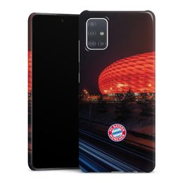 DeinDesign Galaxy A51 Handy Premium Case Smartphone Handyh&uuml;lle Schutzh&uuml;lle gl&auml;nzend Fc Bayern M&uuml;nchen Stadium Fcb Premium Case