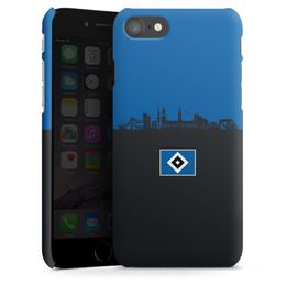DeinDesign iPhone SE (2020) Handy Premium Case Smartphone Handyh&uuml;lle Schutzh&uuml;lle matt Skyline Hamburg Hsv Premium Case