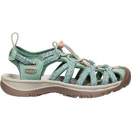 Keen Whisper W-Granite Green/Peach Parfait Granite Green/Peach Parfait Granite Green/Peach Parfait 38.5
