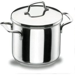 Lacor 90120 Marmite Traiteur Gourmet 20 CM Kochtopf inkl. Deckel, Edelstahl, 20 cm Durchmesser, Induktionsherd-geeignet