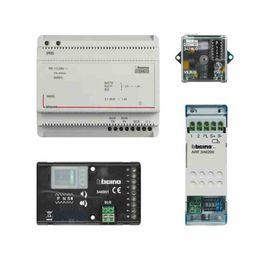 Bticino Universal-Einbaulautsprecher Set für Audio- und Videosysteme mit Reiheneinbaugeräten und Einbaulautsprecher, 367911