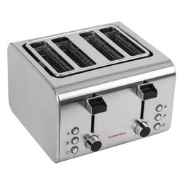 Caterlite 4-Schlitz Toaster Edelstahl