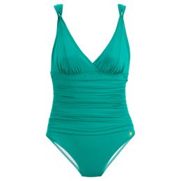 Lascana Damen Badeanzug, t&uuml;rkis, Gr&ouml;&szlig;e 46D