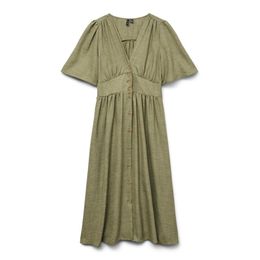 Vero Moda Curve Kleid 'VMMelaney' Damen Gr&ouml;&szlig;e 48 gr&uuml;n Sommerkleid