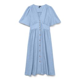 Vero Moda Curve Kleid 'VMMelaney' Damen Gr&ouml;&szlig;e 54 hellblau Sommerkleid