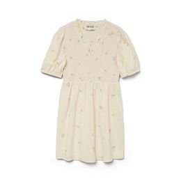 V&eacute;ro Moda Vero Moda Kleid Damen Gr&ouml;&szlig;e 36 creme / hellblau / hellgelb / rosa Sommerkleid