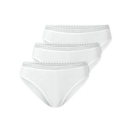 Schiesser Slip Damen Gr&ouml;&szlig;e M wei&szlig;