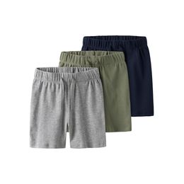 TWO SOON Pants kids size 116 marine blue / mottled grey / Olive