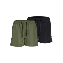 Jack & Jones Jack & Jones Badeshorts Herren Gr&ouml;&szlig;e XXL navy / oliv