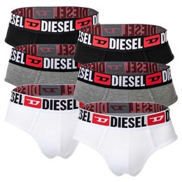 Diesel Slip Herren Gr&ouml;&szlig;e XL graumeliert / rot / schwarz / wei&szlig;