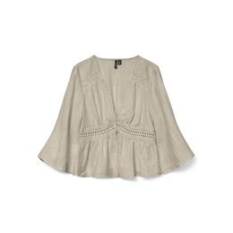 V&eacute;ro Moda Vero Moda Bluse 'VMRay' Damen Gr&ouml;&szlig;e XS beige