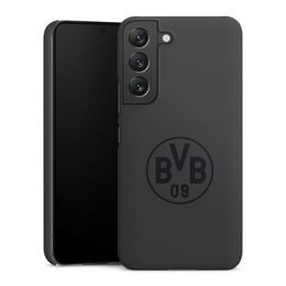 DeinDesign Galaxy S22 Handy Premium Case Smartphone Handyh&uuml;lle Schutzh&uuml;lle matt Bvb Borussia Dortmund Logo Premium Case
