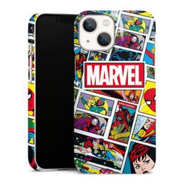 DeinDesign iPhone 13 Mini Handy Premium Case Smartphone Handyh&uuml;lle Schutzh&uuml;lle gl&auml;nzend Muster Comic Marvel Premium Case