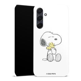 DeinDesign Galaxy A55 5G Handy Premium Case Smartphone Handyh&uuml;lle Schutzh&uuml;lle matt Snoopy Love Peanuts Premium Case