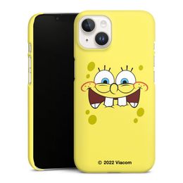 DeinDesign iPhone 14 Handy Premium Case Smartphone Handyh&uuml;lle Schutzh&uuml;lle matt Official Licensed Product Kindheit Spongebob Premium Case