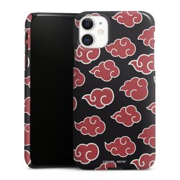 DeinDesign iPhone 11 Handy Premium Case Smartphone Handyh&uuml;lle Schutzh&uuml;lle gl&auml;nzend Akatsuki Pattern Naruto Shippuden Premium Case