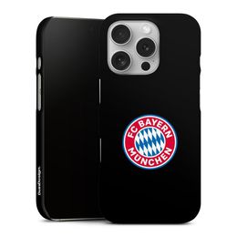 DeinDesign iPhone 16 Pro Handy Premium Case Smartphone Handyh&uuml;lle Schutzh&uuml;lle matt Fc Bayern M&uuml;nchen Logo Official Licensed Product Premium Case