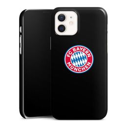 DeinDesign iPhone 12 Handy Premium Case Smartphone Handyh&uuml;lle Schutzh&uuml;lle gl&auml;nzend Logo Official Licensed Product Fc Bayern M&uuml;nchen Premium Case
