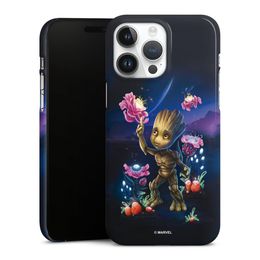 DeinDesign iPhone 14 Pro Max Handy Premium Case Smartphone Handyh&uuml;lle Schutzh&uuml;lle gl&auml;nzend Baby Groot Marvel Guardians Of The Galaxy Premium Case