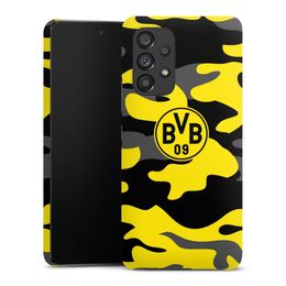 DeinDesign Galaxy A53 5G Handy Premium Case Smartphone Handyh&uuml;lle Schutzh&uuml;lle gl&auml;nzend Merchandise Bvb Borussia Dortmund Premium Case