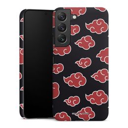 DeinDesign Galaxy S22 Handy Premium Case Smartphone Handyh&uuml;lle Schutzh&uuml;lle matt Akatsuki Official Licensed Product Naruto Shippuden Premium Case