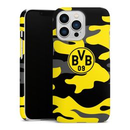 DeinDesign iPhone 13 Pro Handy Premium Case Smartphone Handyh&uuml;lle Schutzh&uuml;lle matt Borussia Dortmund Merchandise Bvb Premium Case
