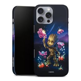 DeinDesign iPhone 16 Pro Max Handy Premium Case Smartphone Handyh&uuml;lle Schutzh&uuml;lle gl&auml;nzend Baby Groot Marvel Guardians Of The Galaxy Premium Case