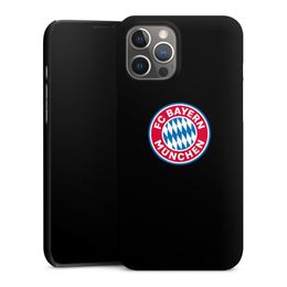 DeinDesign iPhone 12 Pro Max Handy Premium Case Smartphone Handyh&uuml;lle Schutzh&uuml;lle matt Fc Bayern M&uuml;nchen Logo Official Licensed Product Premium Case