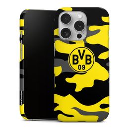 DeinDesign iPhone 16 Pro Handy Premium Case Smartphone Handyh&uuml;lle Schutzh&uuml;lle matt Borussia Dortmund Merchandise Bvb Premium Case