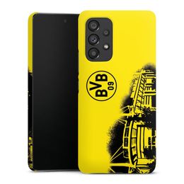 DeinDesign Galaxy A53 5G Handy Premium Case Smartphone Handyh&uuml;lle Schutzh&uuml;lle gl&auml;nzend Bvb Borussia Dortmund Stadium Premium Case