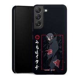 DeinDesign Galaxy S22 Handy Premium Case Smartphone Handyh&uuml;lle Schutzh&uuml;lle matt Official Licensed Product Naruto Shippuden Itachi Uchiha Premium Case
