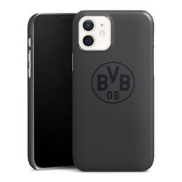 DeinDesign iPhone 12 Handy Premium Case Smartphone Handyh&uuml;lle Schutzh&uuml;lle gl&auml;nzend Bvb Borussia Dortmund Logo Premium Case